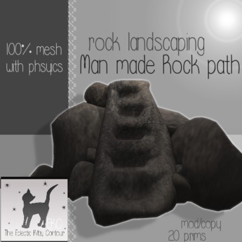 Second Life Marketplace - EKC - manmade rock path (bagged)2