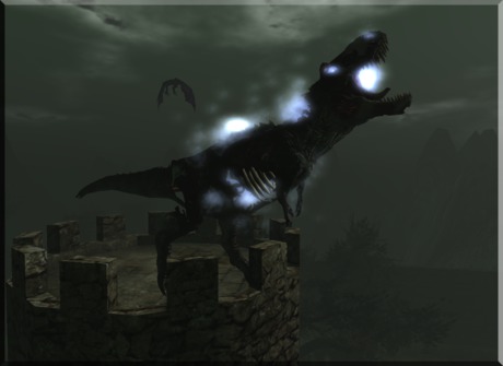Second Life Marketplace - Halloween "Z-REX" Zombie Tyrannosaurus ...