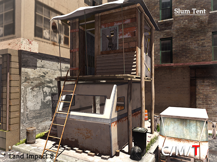 Second Life Marketplace - "Killer's" Slum Tent