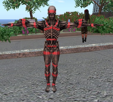 Second Life Marketplace - Alien avatar rigged v1 demo