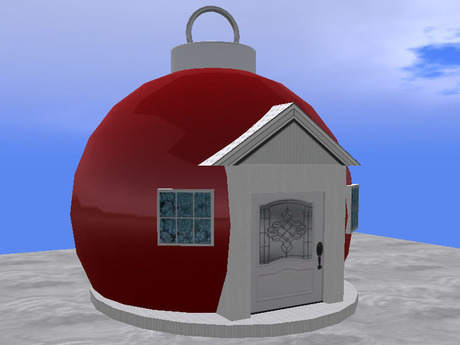 Second Life Marketplace - RE Christmas Ornament House - Copy/Mod - Fun ...