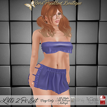 Second Life Marketplace - DPB Lilli 2 Pc Set - Purple