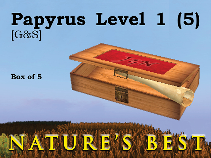 Second Life Marketplace - Papyrus Box [LVL:1] (5) [G&S]
