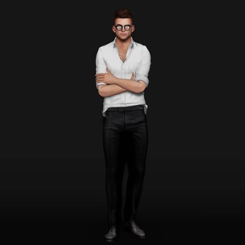 Second Life Marketplace - WRONG - Bento Static Male Poses - 55