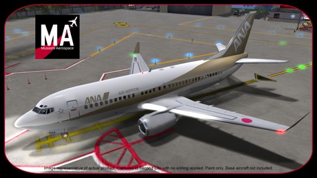 Second Life Marketplace - ANA D-737 Paint "Gold Jet" (JA01AN)