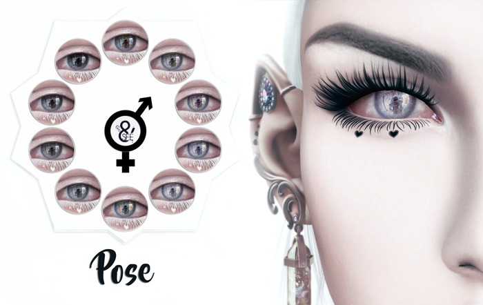 Second Life Marketplace - Go&See * Pose * Eyes ~ Genus / Catwa / Mesh ...
