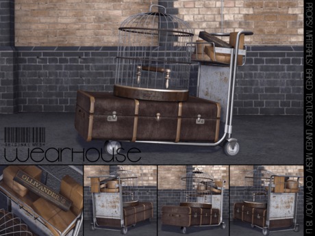 Second Life Marketplace - WeArH0uSE [platform&props] FullSet