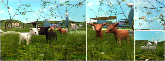 Second Life Marketplace - +H-Dr+ Itty-Bitty Pygmy Goat - Minty (Rez)