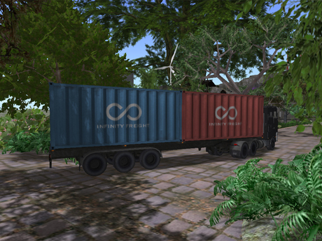 Second Life Marketplace - Infinity Freight Connex Semi Trailer v1.16