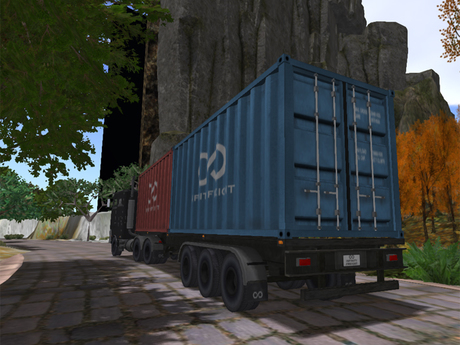 Second Life Marketplace - Infinity Freight Connex Semi Trailer v1.16
