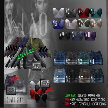 Second Life Marketplace - N-Uno - Ida Bra // N 11