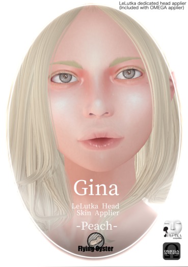 Second Life Marketplace - :FlyingOyster:// Gina Skin Applier LeLutka ...