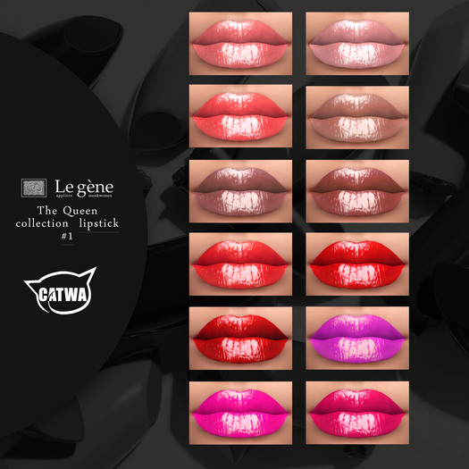 Second Life Marketplace - :Lg: Queen lipstick packs #1 Catwa