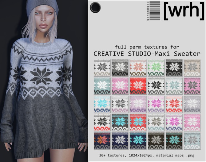 Second Life Marketplace - 50%SALE★[wrh] Texture(Fat)Pack - CREATIVE ...