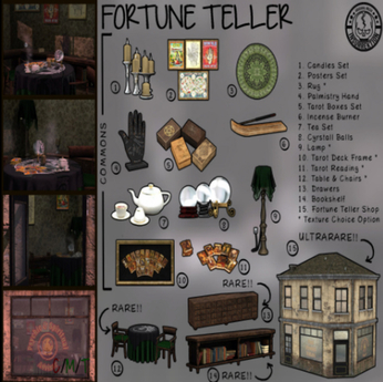 Second Life Marketplace - [IK] Fortune Teller - 15. Fortune Teller Shop ...