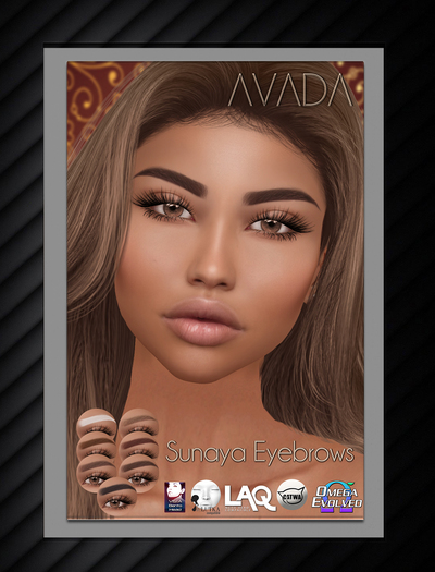 Second Life Marketplace - Avada~ Sunaya Eyebrows Demo