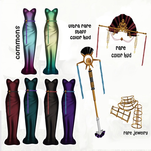 Second Life Marketplace - *May's Soul* Mei Mei dress S brown 5