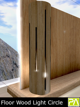 Second Life Marketplace - Floor Wood LIght Circle