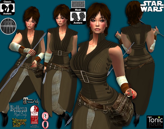 Second Life Marketplace - REY OUTFIT-BELLEZA-MAITREYA-SLINK-OCACIN ...