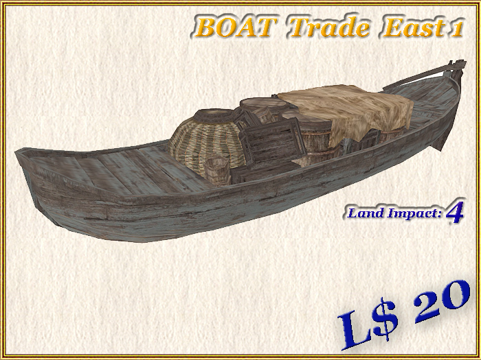 Second Life Marketplace - BOAT Trade East 1 (4 LI)