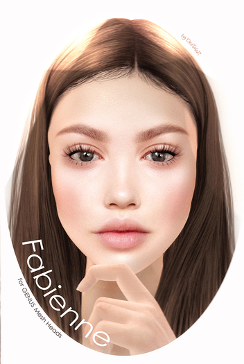 Second Life Marketplace - DeeTaleZ DEMO *Appliers* GENUS Head "Fabienne"