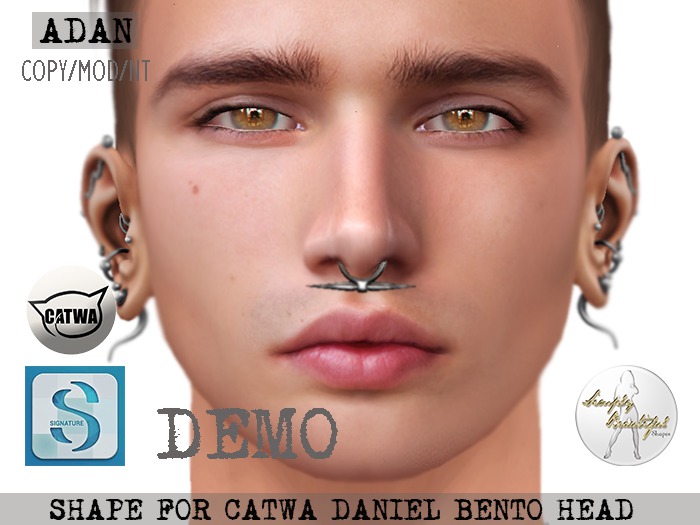 Second Life Marketplace - .:SB:.ADAN Shape .DEMO