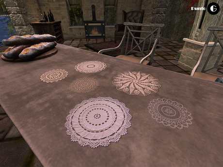 Second Life Marketplace - Doily crochet textures