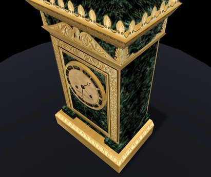 Second Life Marketplace - Antique Mantle Clock Empire