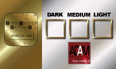 Second Life Marketplace - TATTOO DRAGON ADAM HUD