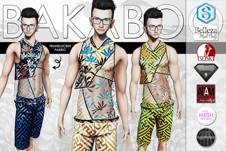 Second Life Marketplace - Bakaboo - Summer Jersey - Color C