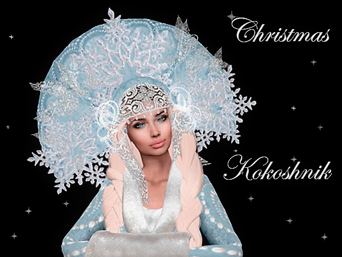 Second Life Marketplace - InStyle -Kokoshnik Snow maiden