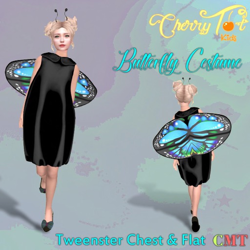 Second Life Marketplace - *Cherry Tot* Tweenster Butterfly Costume