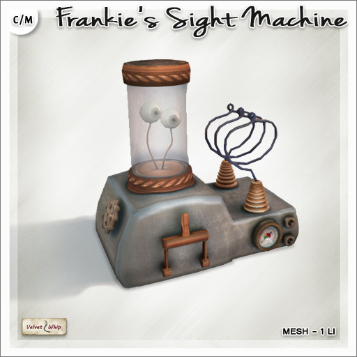 Second Life Marketplace - [V/W] Frankie's Sight Machine - "Mad Science ...