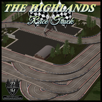 Second Life Marketplace - (DM) The Highlands Race Track