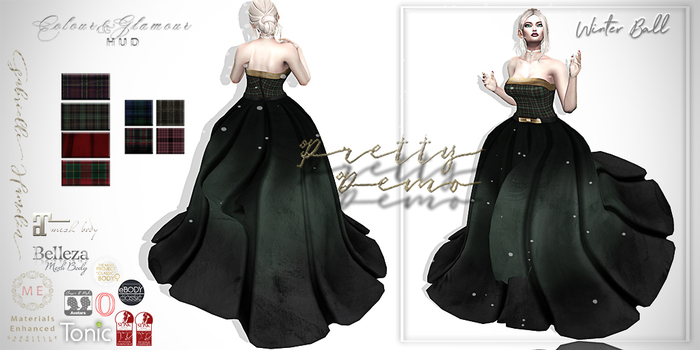 Second Life Marketplace - ♥.::GH::.♥ Pretty Demo Winter Ball - Princess ...