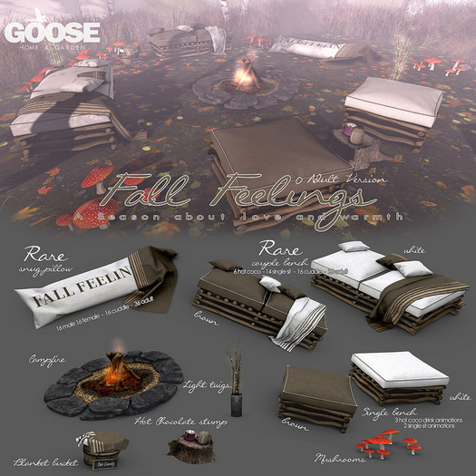 Second Life Marketplace - GOOSE - Fall feelings light twigs