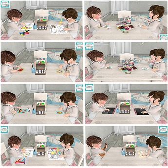 Second Life Marketplace - *CC* TD Baby/Bebe Princess Activity Table Set ...