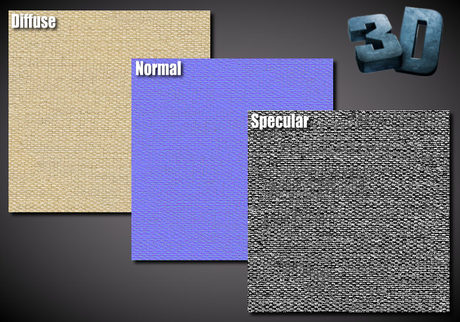 Second Life Marketplace - JU Canvas Fabric 003 3D Textures Full Perm