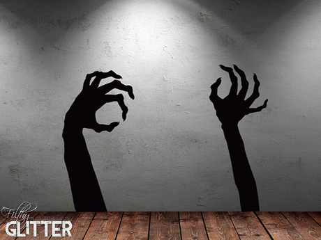 Second Life Marketplace - [fg] Zombie Arms Wall Decal
