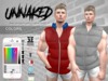 Second Life Marketplace - UNNAKED / PADDED VEST / ALL SIZES / COLORS