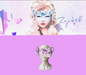 Second Life Marketplace - =Zenith=Frozen Princess Masquerade Mask (purple)