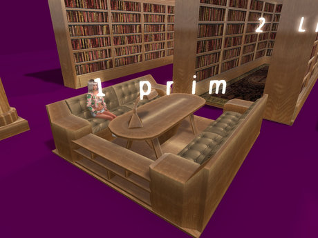 Second Life Marketplace - 1 prim "Library Set" any texture + bonuses ...