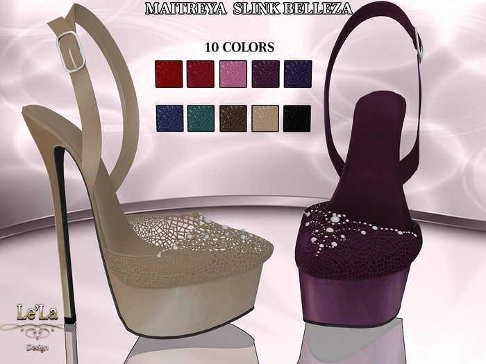 Second Life Marketplace - {Le'La} Lys Shoes
