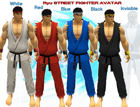 Second Life Marketplace - Ryu Street Fighter Avatar