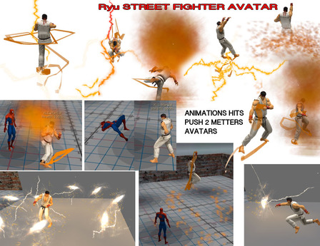 Second Life Marketplace - Ryu Street Fighter Avatar
