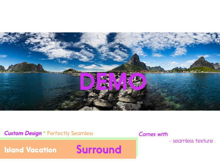 Second Life Marketplace - Island Seamless Surround Texture Full Perm