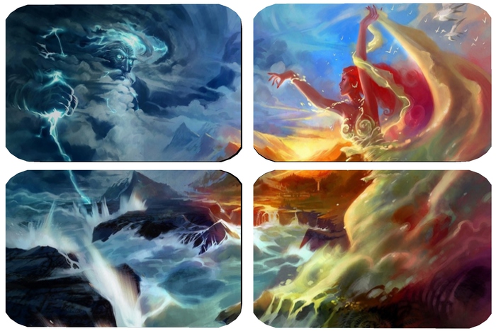 Second Life Marketplace - Elements - Four Paneled Fantasy Art