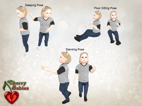 Second Life Marketplace - Cherry Baby V4 Ultimate Prim Babies