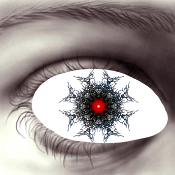 Second Life Marketplace - Evil Snowflake MESH Eyes-White HD *Hidden ...