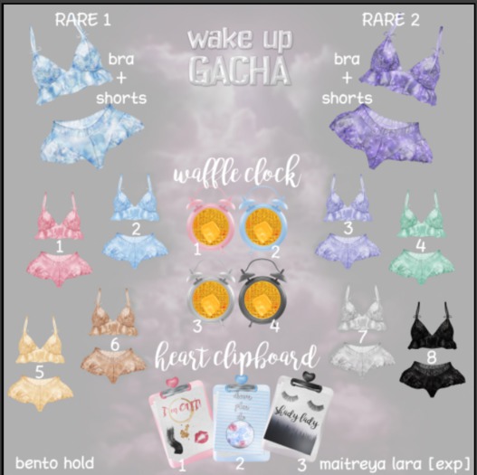 Second Life Marketplace - Wake Up GACHA - Bra M.Lara [Exp] - 3